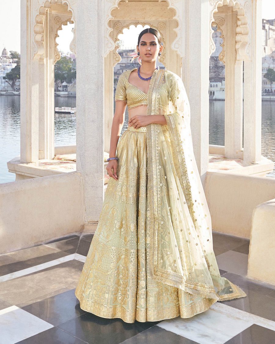 Exploring haldi lehenga designs to find the perfect one