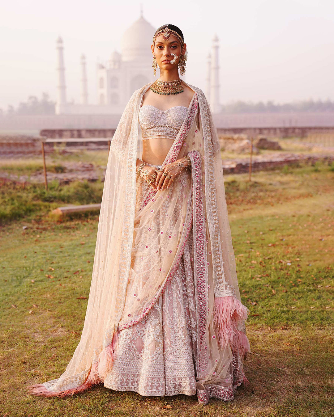 Find the Top 5 latest bridal lehenga online - Falguni Shane Peacock