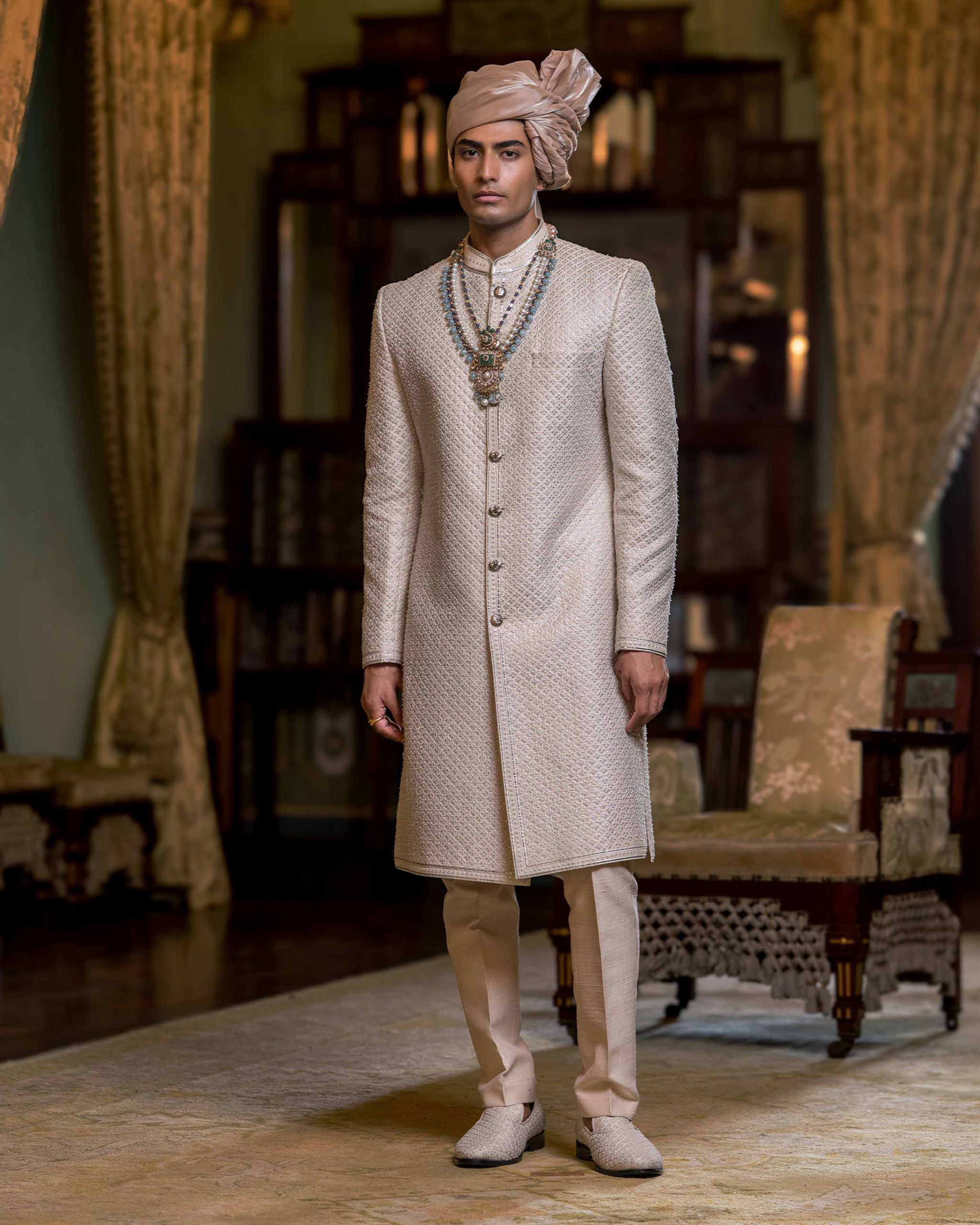 Minimalist Wedding Sherwani Designs for Grooms