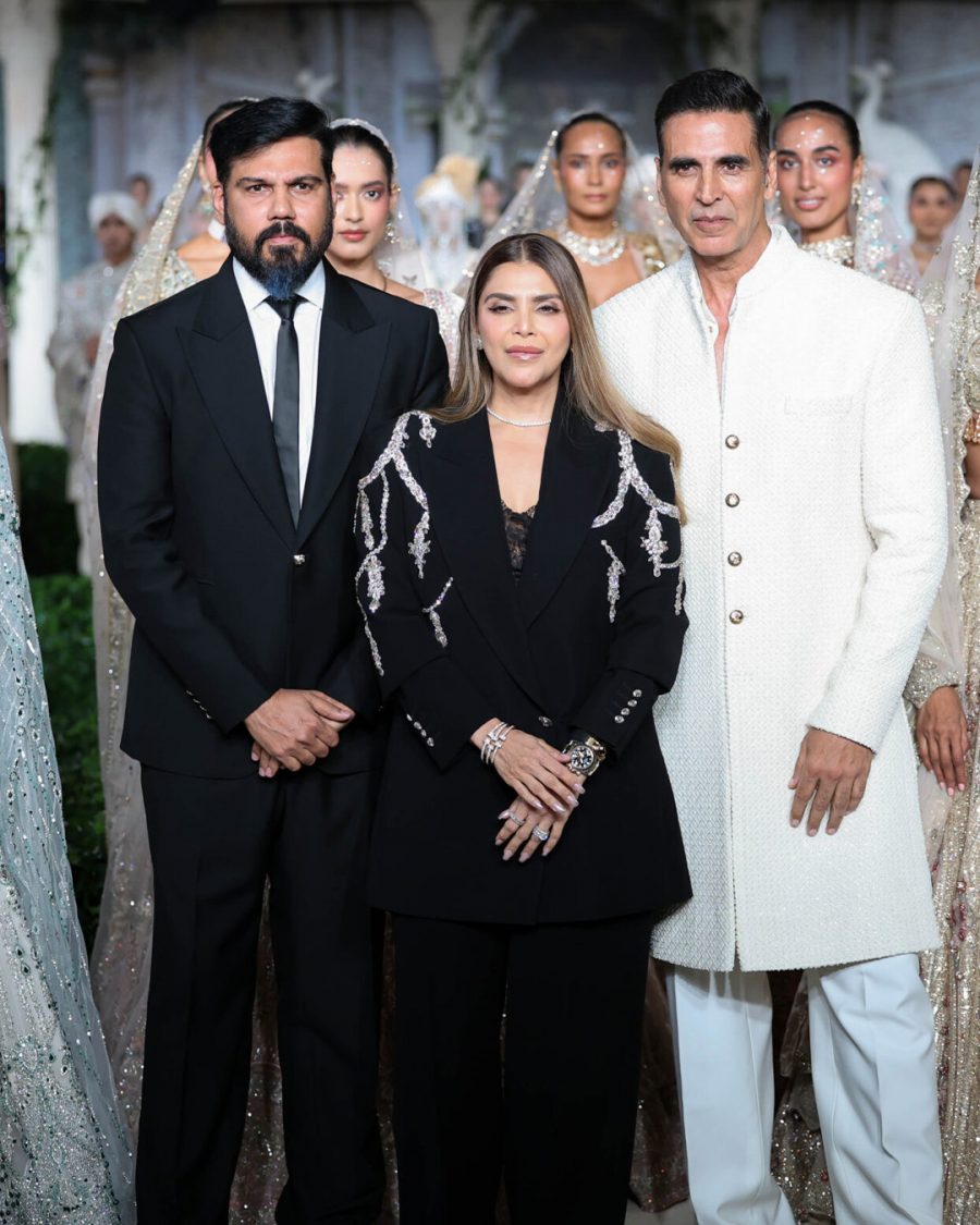 The celebrated luxury designer brand Falguni Shane Peacock